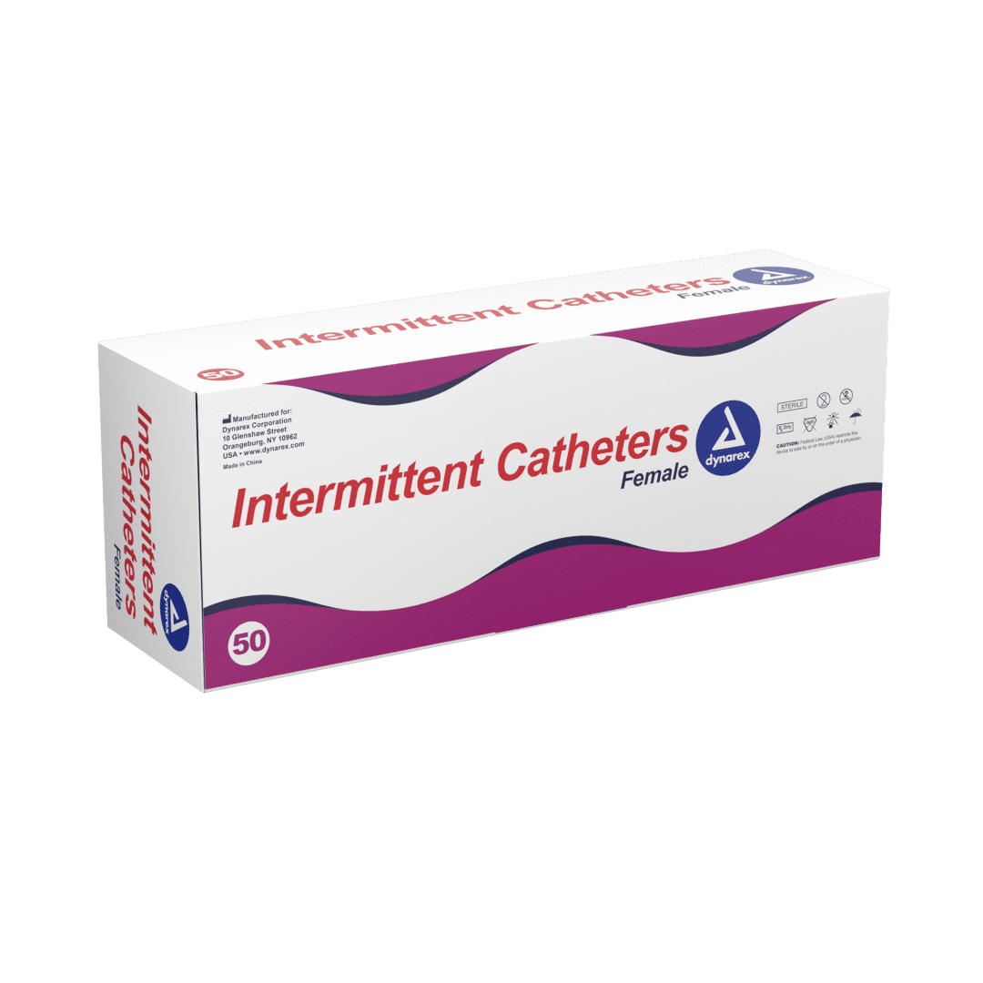 Intermittent Catheter (Female) 12Fr, Sterile White - Amerihealth Inc